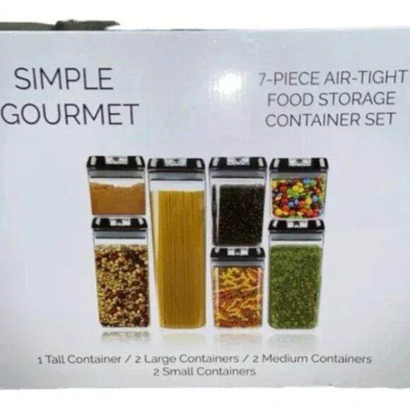 Simple Gourmet | Kitchen | New Simple Gourmet Food Storage Container ...